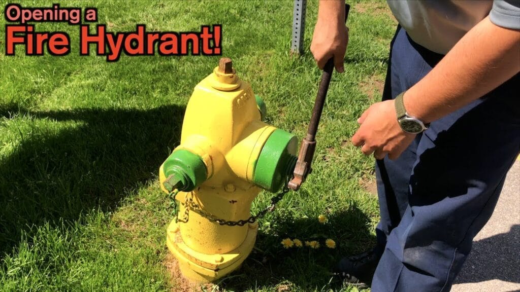 How to Open a Fire Hydrant